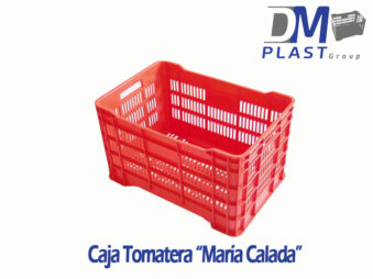Caja Plástica Maria para Jitomate - DM Plast